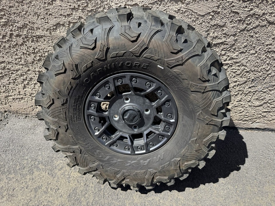 1-2022-24 CAN AM MAVERICK X3 WHEEL TIRE 32x10x14 BEADLOCK MAXXIS ...