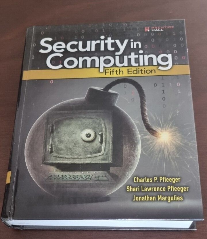 Security in Computing 5th Edition, Pfleeger, C. P. (Hardcover) 9780134085043| eBay