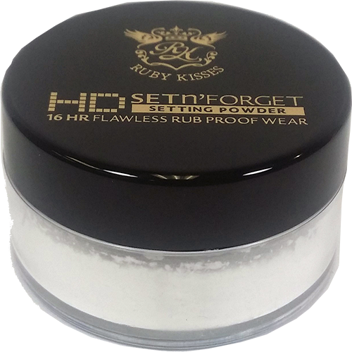 RUBY KISSES HD SETN' FORGET 16 HR SETTING POWDER INVISIBLE #1 (2PCS) | eBay