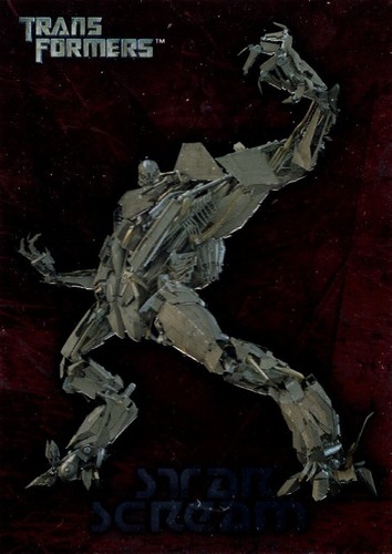 2007 Topps Transformers Movie Embossed Foil Cards #10 - Starscream | eBay