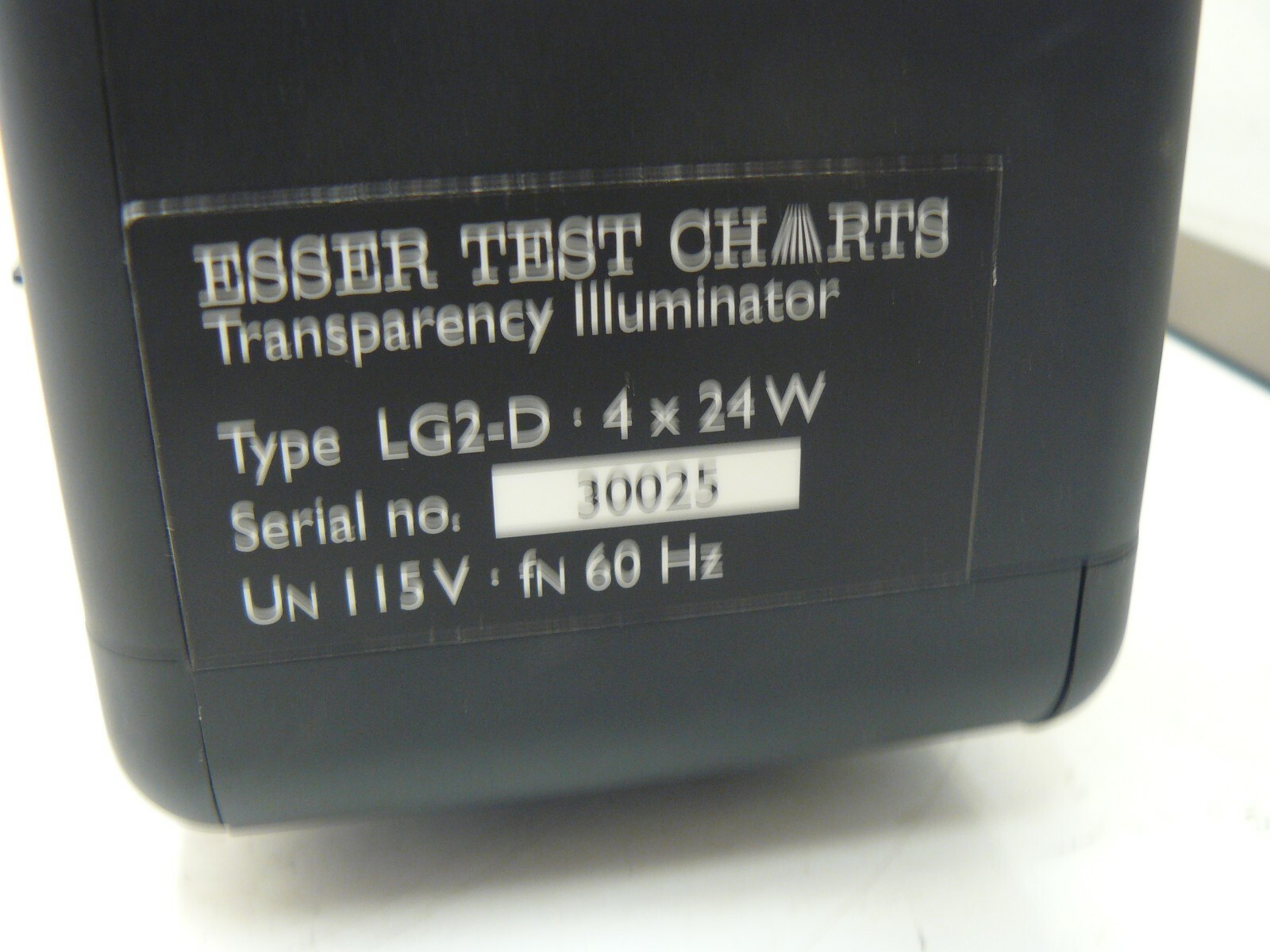 Esser Test Charts LG2-D 4 X 24w transparency illuminator | eBay