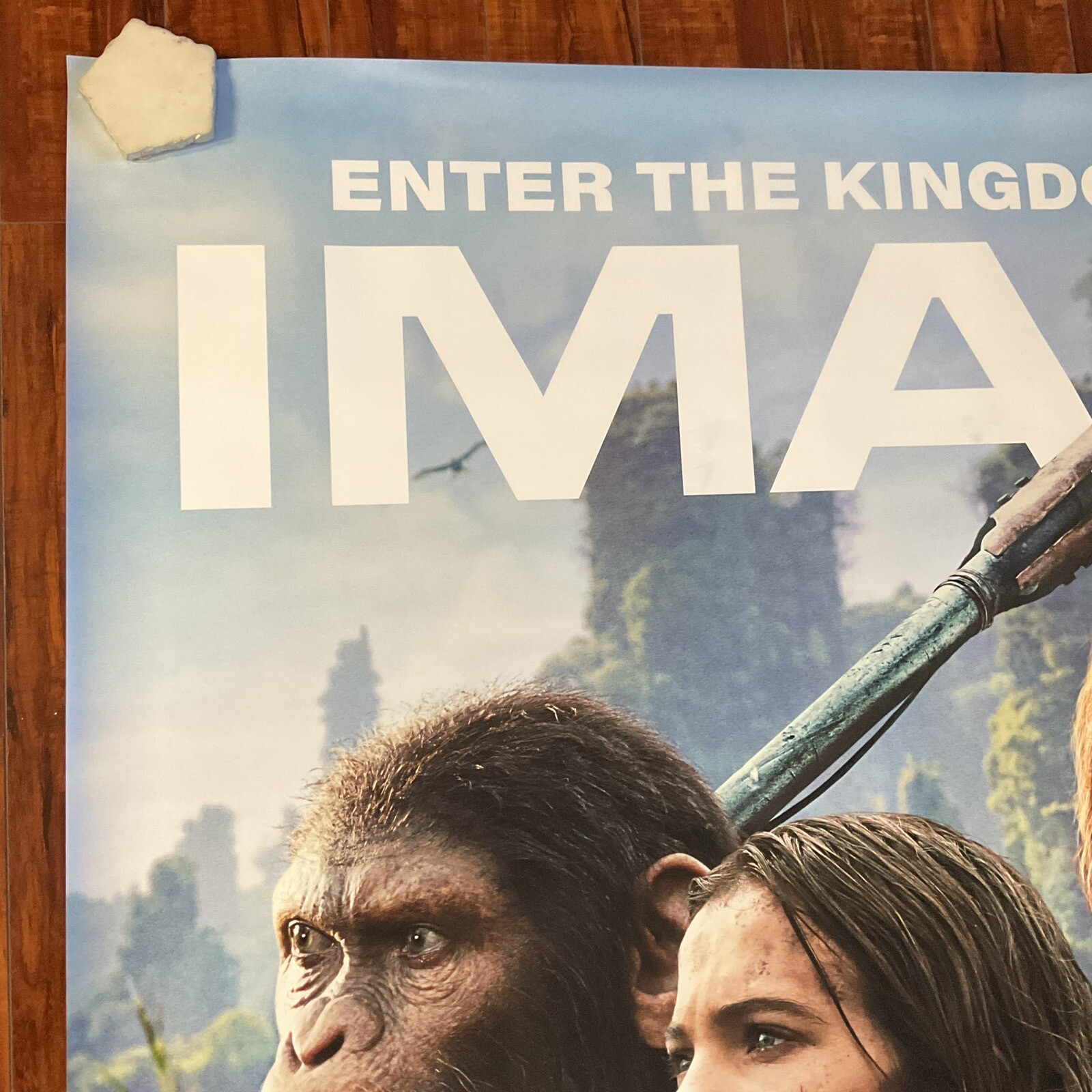 Kingdom Of The Planet Of The Apes (GROUP) Orig. DS Bus Stop Movie Poster 48x70in | eBay