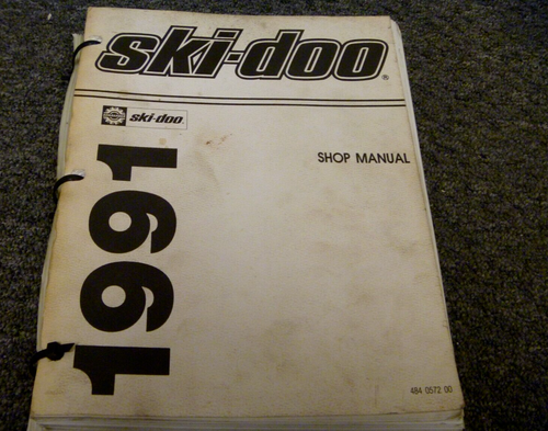 1991 Ski-Doo Bombardier 3248 Citation E Snowmobile Shop Service Repair ...