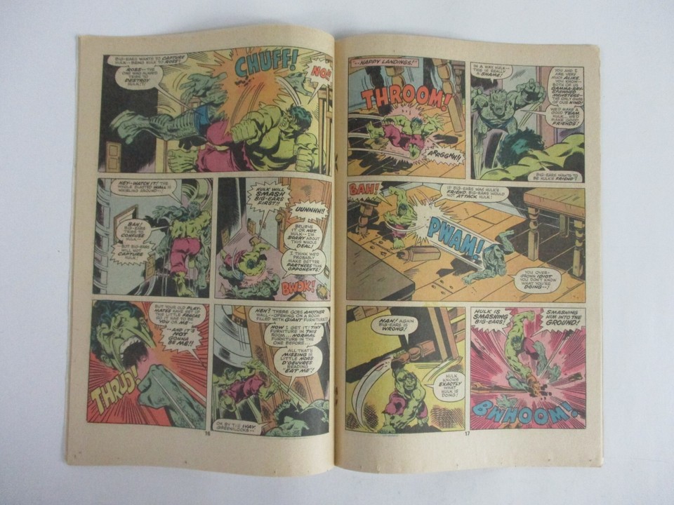 Marvel Comics THE INCREDIBLE HULK #195 January 1976!! | eBay