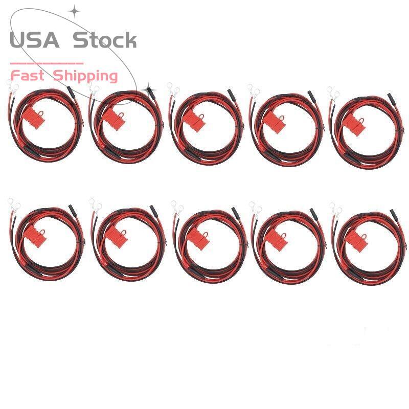 10Pc HKN4137A Power Cable For mobile Radio XPR4350 XPR4380 XPR4550 ...