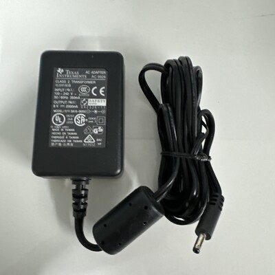 Texas Instruments AC9926 AC/DC Power Adapter 6VDC/2A | eBay