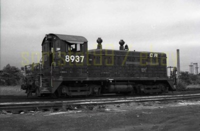 CR Conrail EMD SW9 Locomotive #8937 - Vintage Railroad Negative | eBay