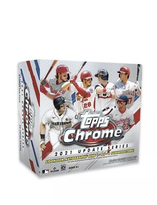 2021 Topps Chrome Update Mega Baseball Box Sealed Target Exclusive | eBay
