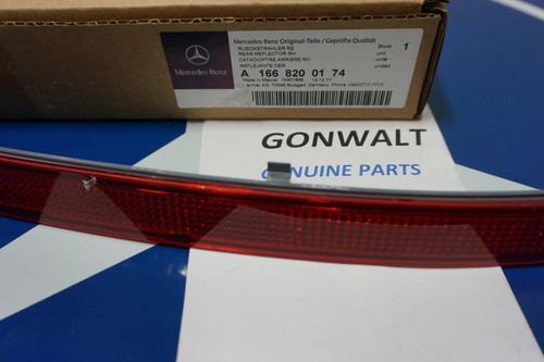 1668200174 Mercedes Benz OE Factory Genuine ML Right Rear Bumper ...