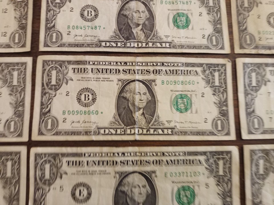 (15) 2017A $1 Dollar Bill Star Notes | Lot Of 15 shown | eBay