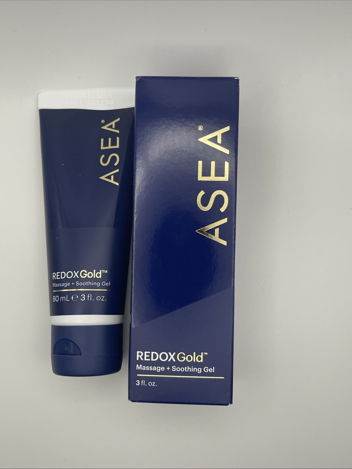 ASEA Redox gold Massage+soothing Gel (3 FL OZ) EXP:01/27 FREE SHIPPING ...