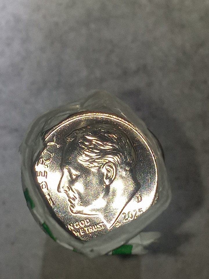2025-D Roosevelt Dime Roll BU Uncirculated. | eBay