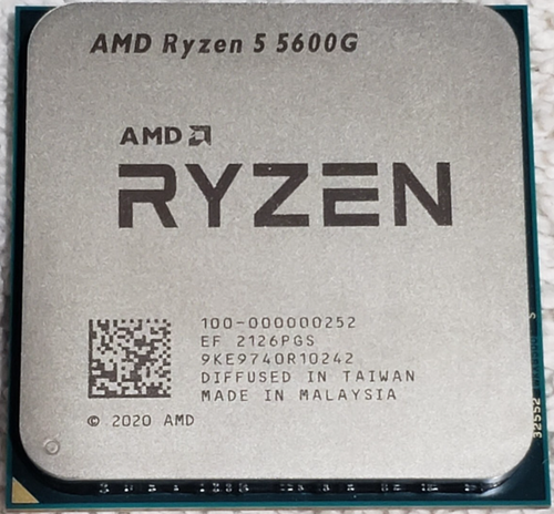 AMD Ryzen 5 5600G Processor - Tested / Mint Condition / US Seller / AM4 ...