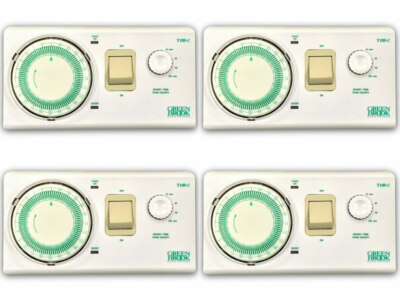 4 x Greenbrook T109-C Economy 7 Immersion Water Heater Timer ...