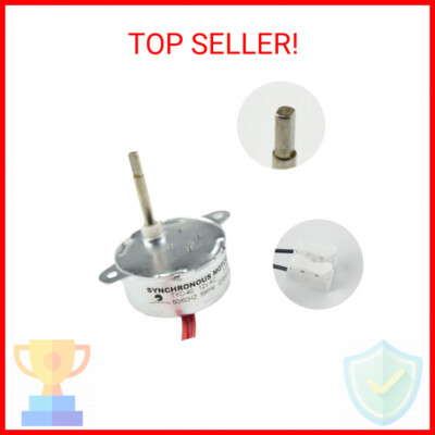 CHANCS Synchronous Motor TYC-40 AC 12V 5RPM CW/CCW Flat Shaft 35MM for ...