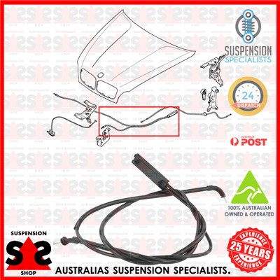 Bonnet Cable Suit BMW X6 xDrive 50 i X6 (E71, E72) | eBay