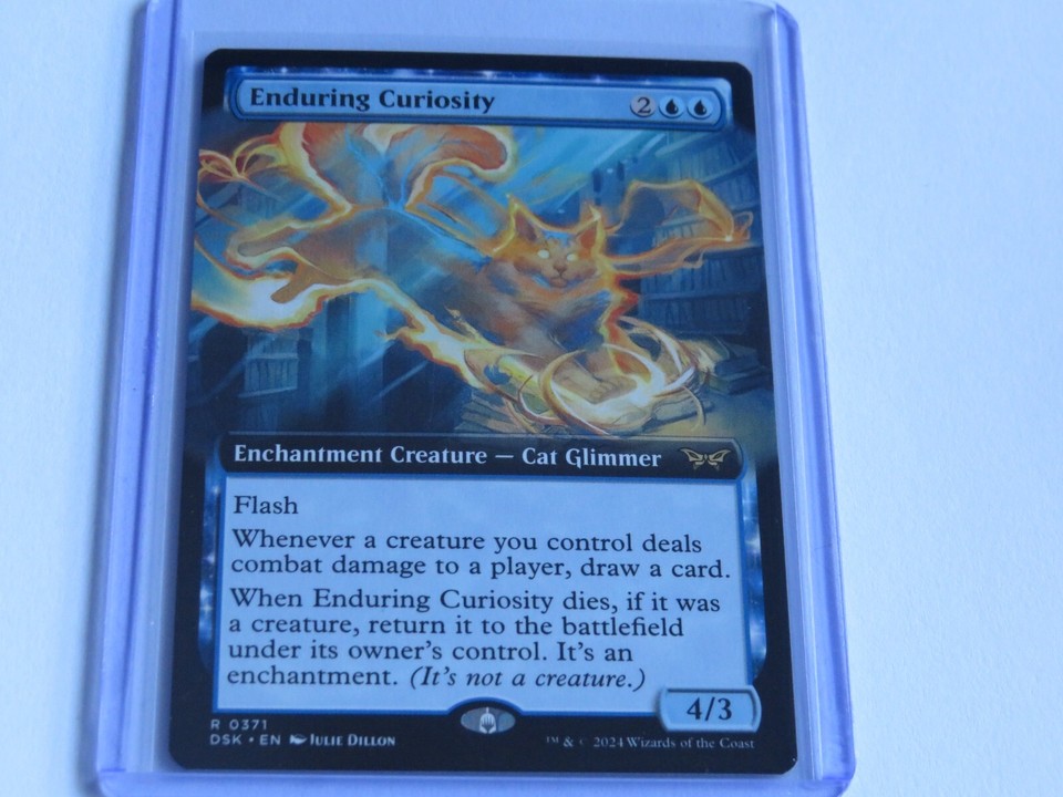 Enduring Curiosity (Extended Art) Duskmourn: House of Horror Regular | eBay