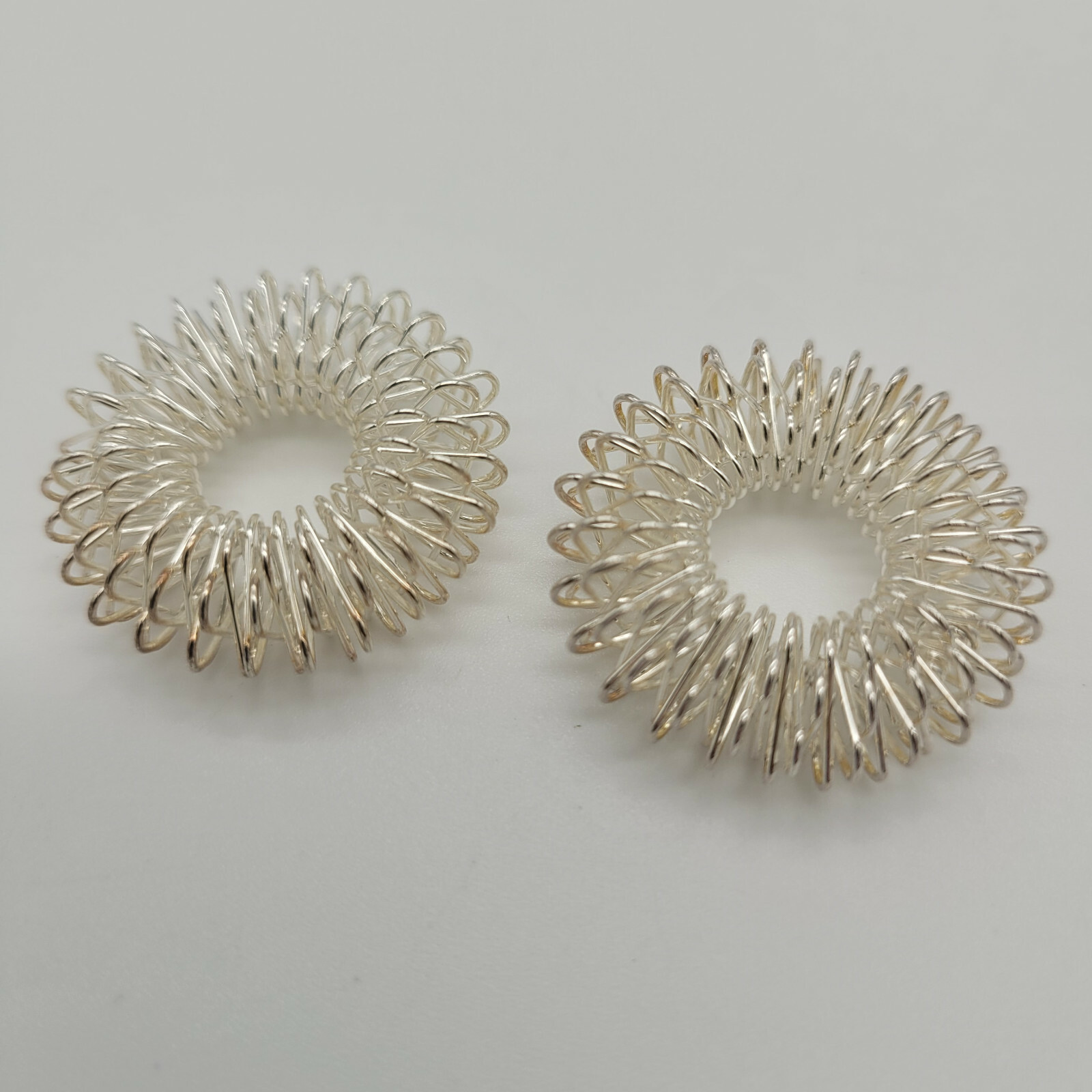 2er Set Akupressur Ringe Energie Massage Entspannung Zeh- und ...