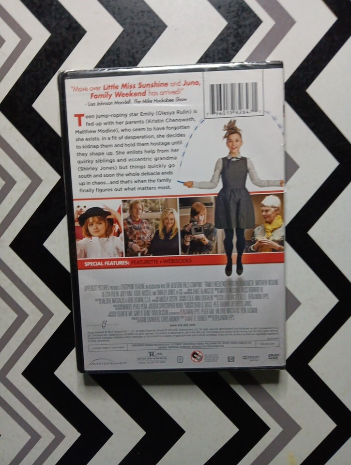 BRAND NEW SEALED Family Weekend ‎ Kristen Chenoweth, Mathew Modine | eBay