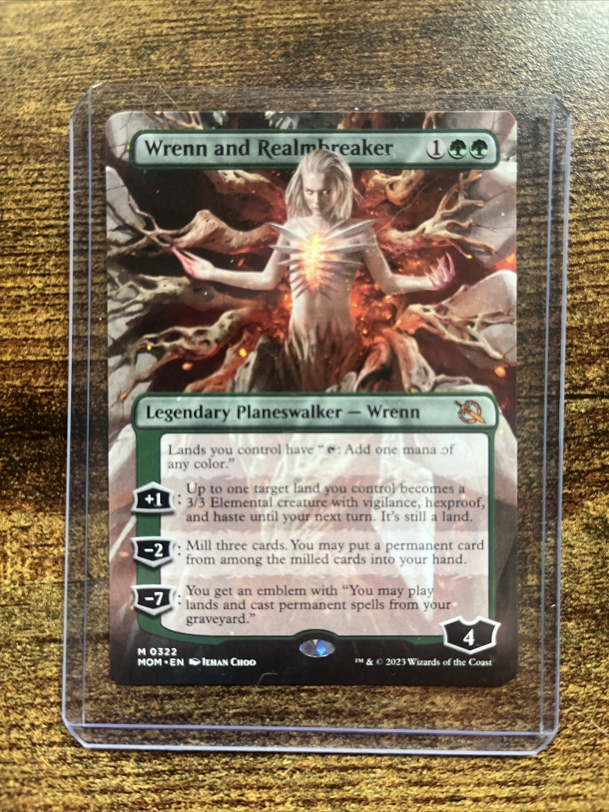 Wrenn and Realmbreaker (Borderless) - March of the Machine, NM ...