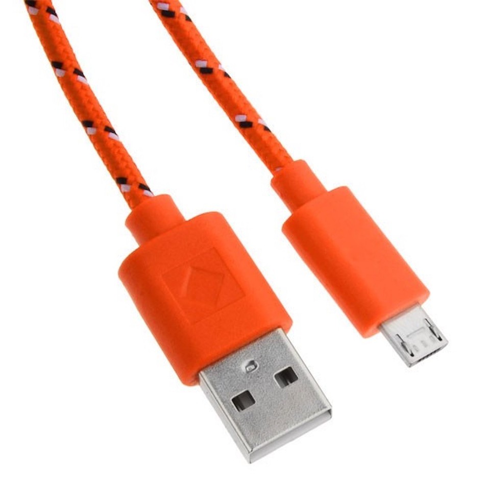 8" SHORT MINI MICRO USB Braided charger Data Cable FOR Samsung Galaxy ...