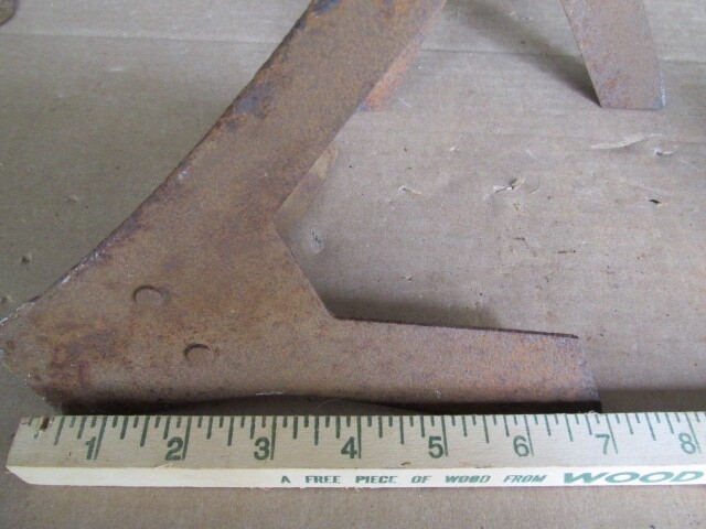 3 Vintage 7" Cultivator Teeth Sweep Plow Arrow Head Point Tiller Blades ...