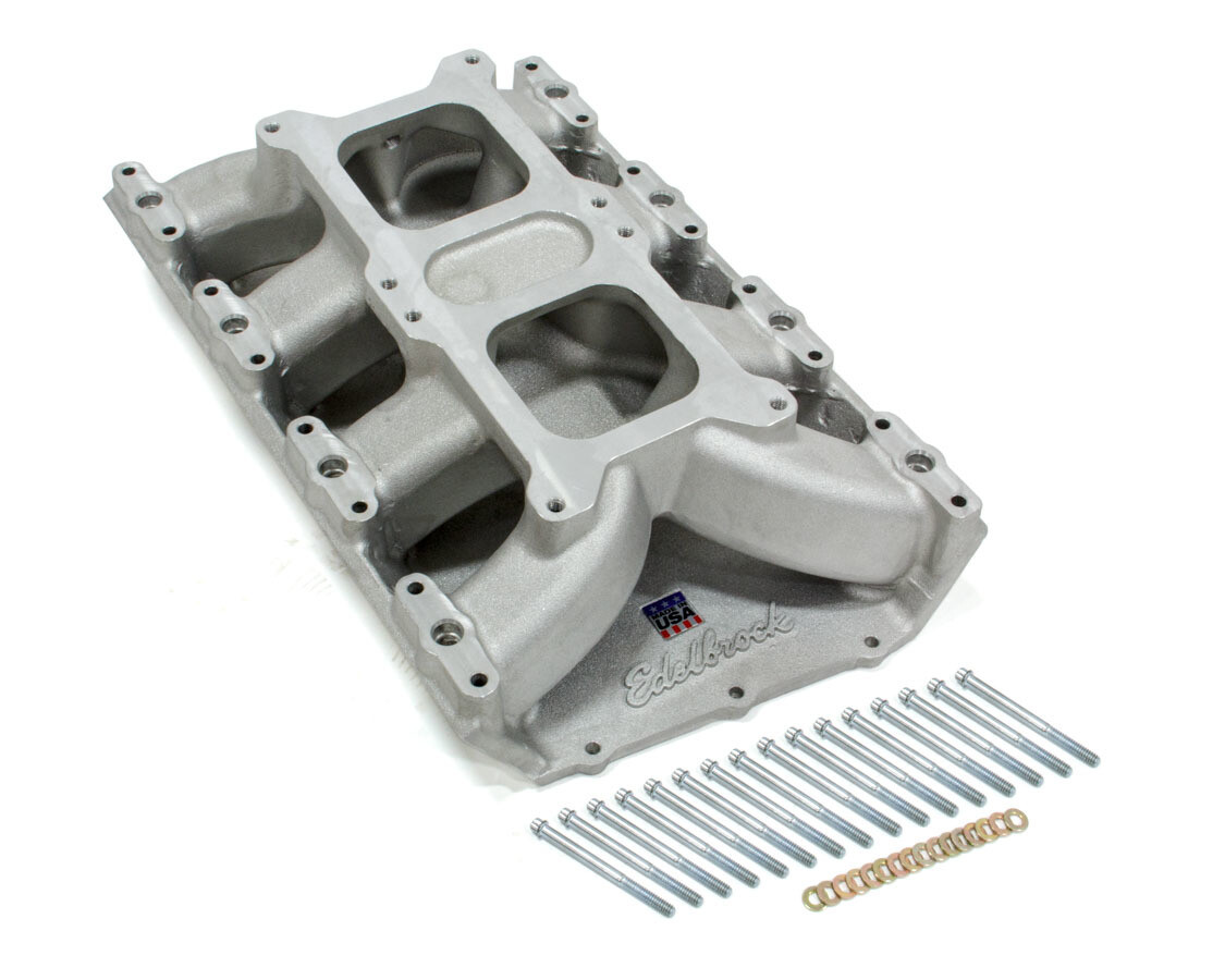 Edelbrock Dual-Quad EFI Intake Manifold for Chrysler Gen II 426-572 ...