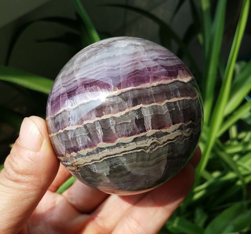 503g 67mm NATURAL Fluorite quartz crystal sphere ball healing D378 | eBay