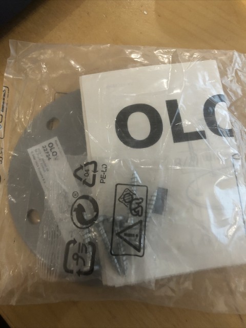 IKEA ADILS Mounting Plate 1x 104217 and Screws 5x 108443 for sale ...
