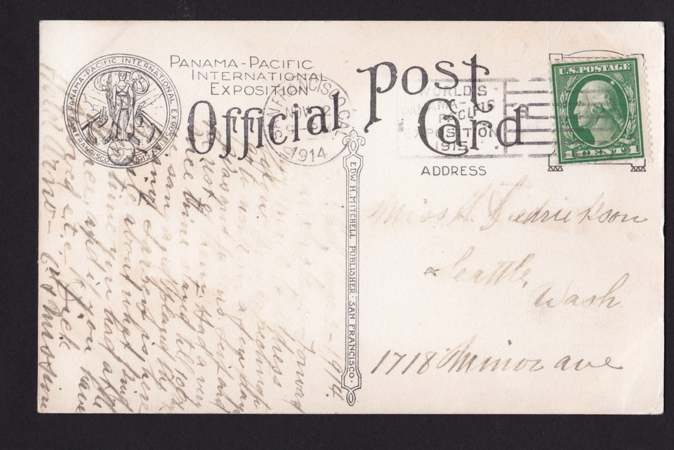 1915 Oregon State building PPIE exposition San Francisco Official ...