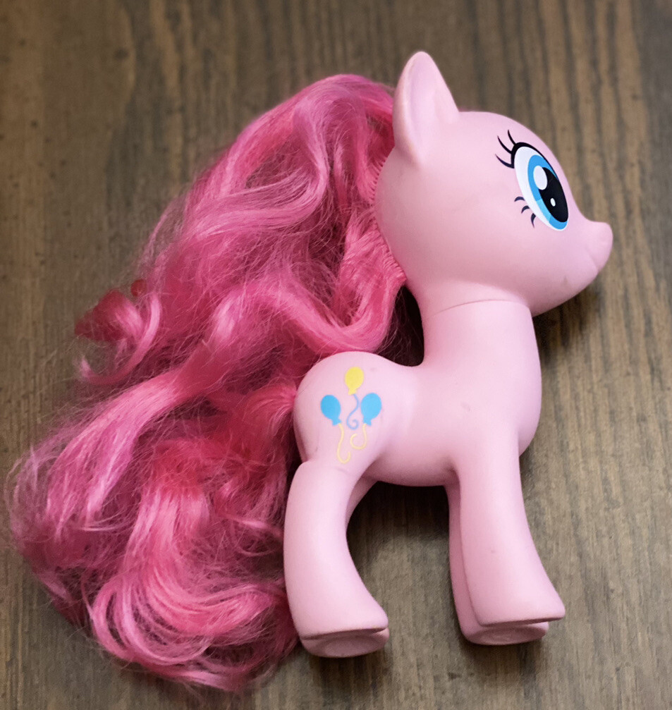 2016 My Little Pony Pinkie Pie 6” Hard Plastic Swivel Head Big Eyes | eBay