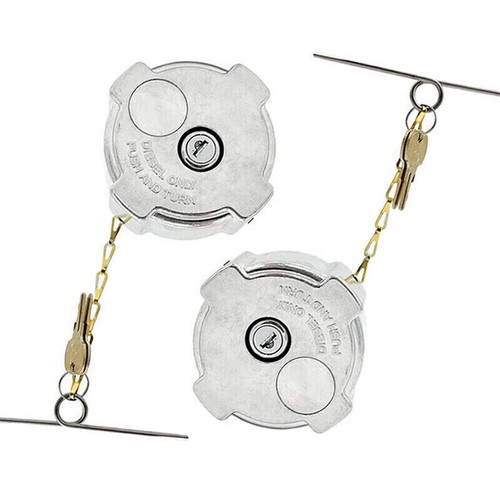 Automann Locking Diesel Fuel Cap 2Pcs 572.1018 Fit for Freightliner ...