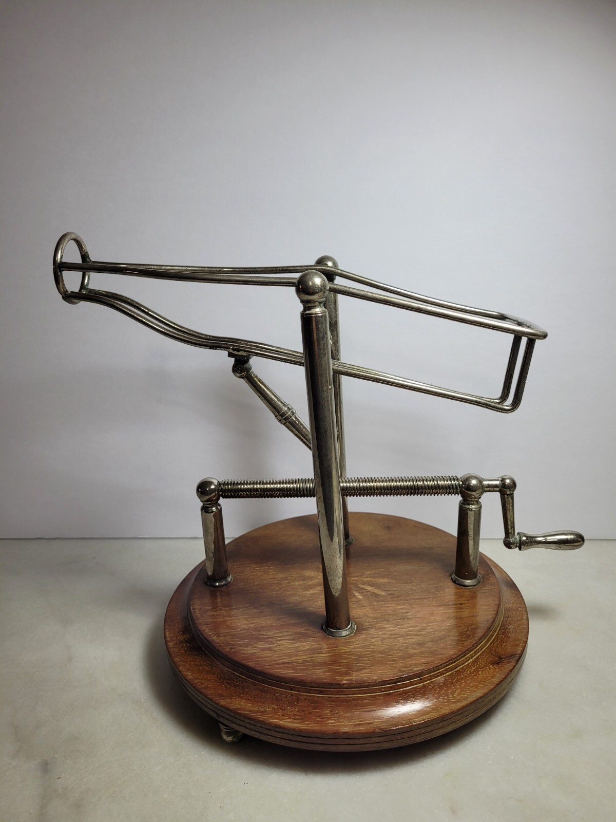 Vintage Elegance Mechanical Wine Pouring Device Silver Plated, Brass ...