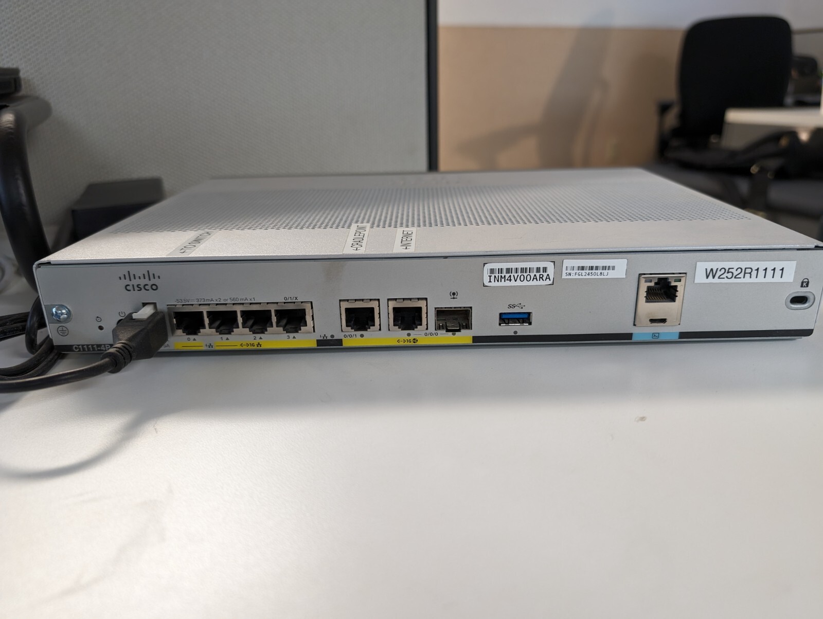 Cisco 1100 Series Router C1111-4p | eBay