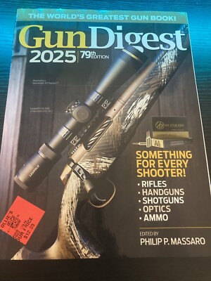 Gun Digest 2025, 79th Edition by Philip P. Massaro (2024, Trade ...