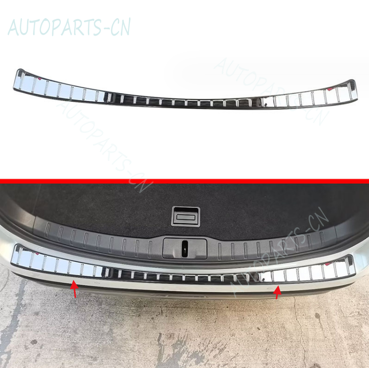 For 2023-2024 Lexus RX 350 350h 500h Black Brushed Outside Rear Sill ...