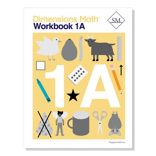 Dimensions Math Workbook 1A | Singapore Math Inc. [Paperback] | eBay