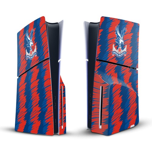 CRYSTAL PALACE FC 2024/25 CREST KIT VINYL SKIN FOR SONY PS5 SLIM DISC ...