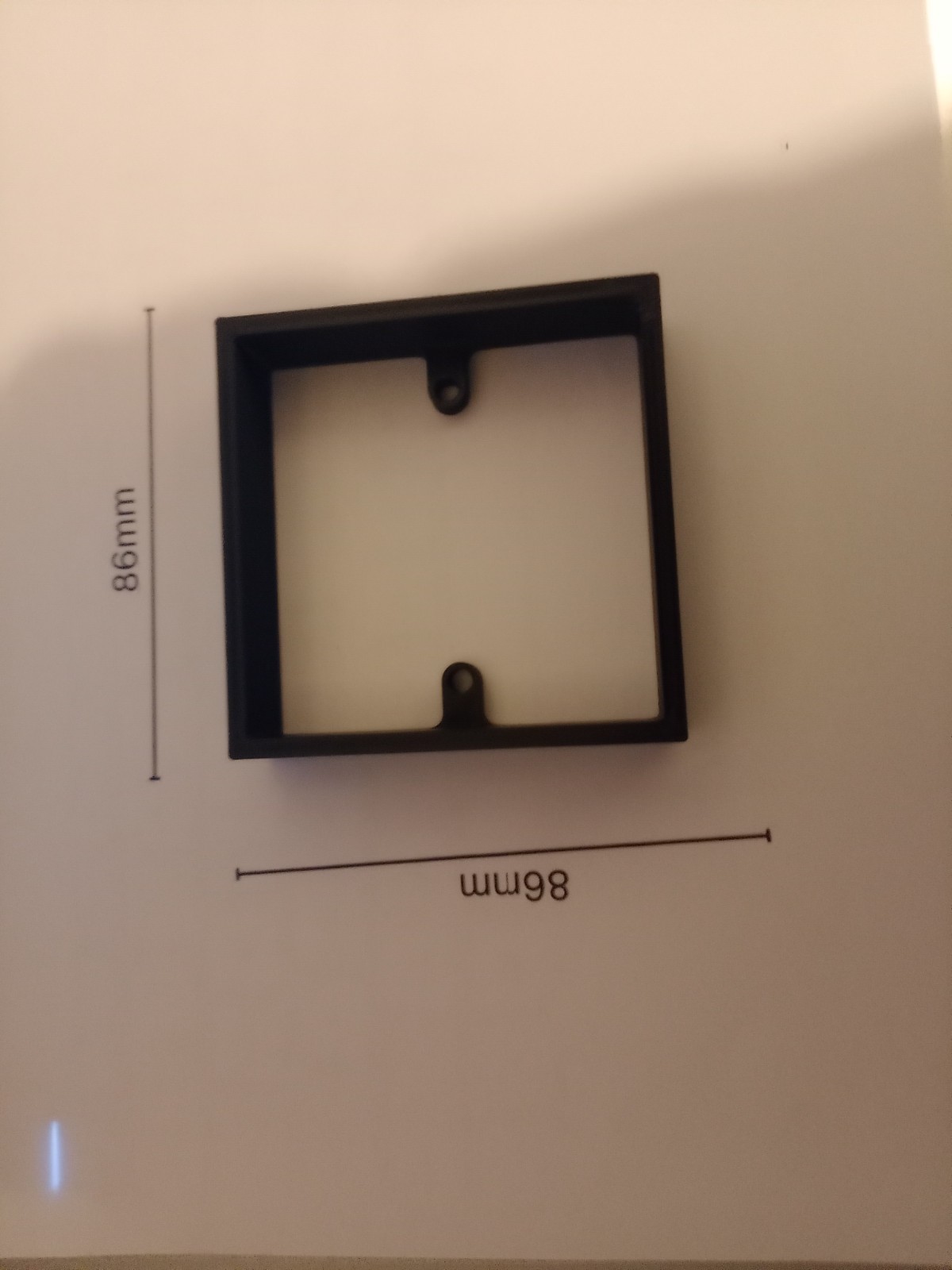 1 Gang Socket Switch Spacer - 10mm, - Back Box Extender | eBay UK