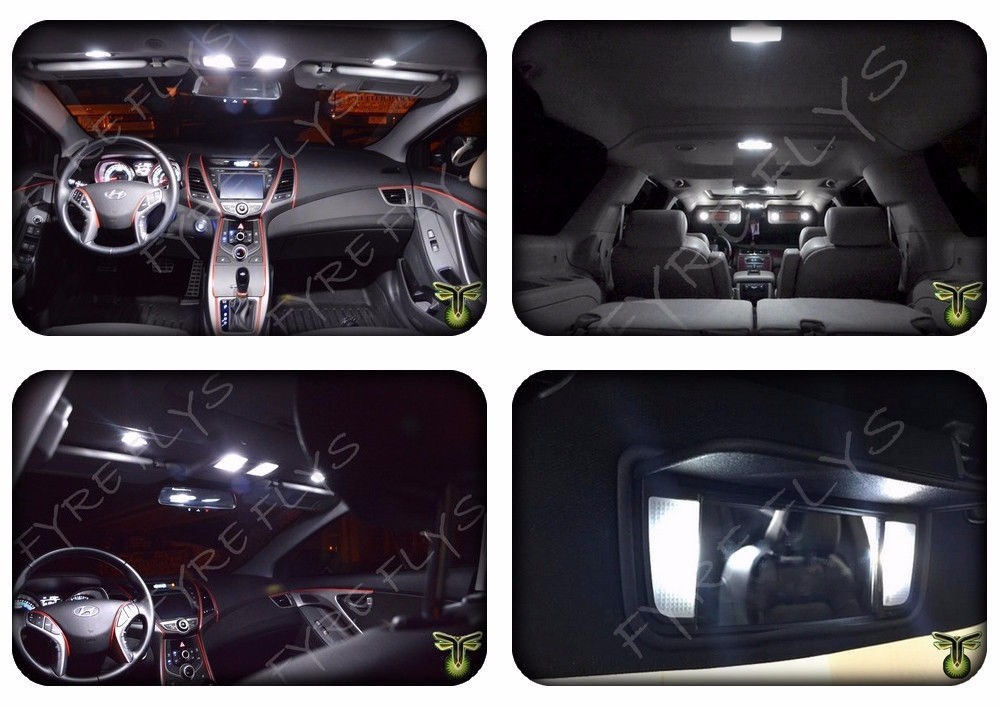 White LED interior lights package kit for 1999-2010 F250 F350 Super Duty 5050SMD | eBay