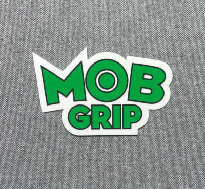 MOB GRIP Mob Grip Green Skateboard Sticker 3.4" | eBay