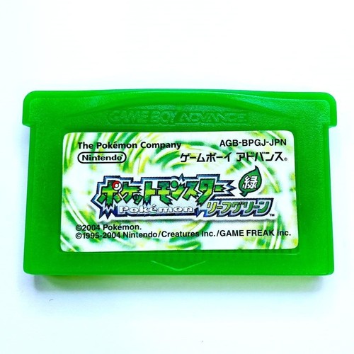 Pokemon Leaf Green GBA Nintendo Gameboy Advance From Japan | eBay