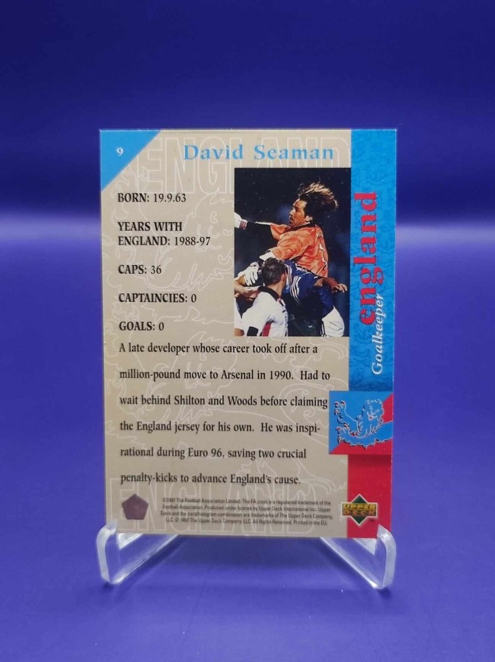 1997 DAVID SEAMAN / UPPER DECK #9 | eBay