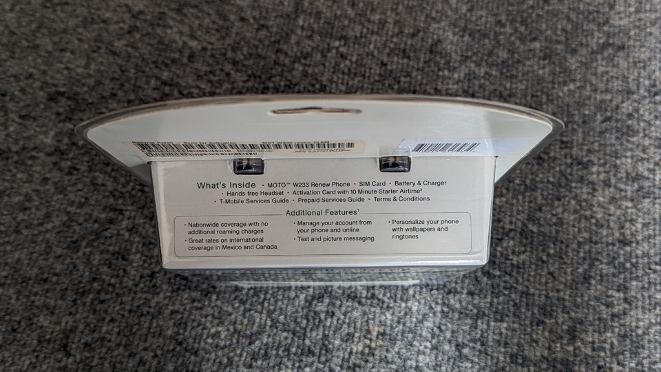 NEW/SEALED - TMobile Green Prepaid Moto W233 | eBay