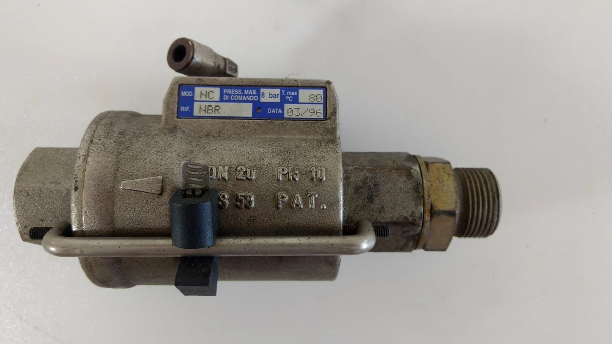 Legris DN20 PN10 MS58 Axial Pneumatic Valve 3/4 NPT, 58% OFF
