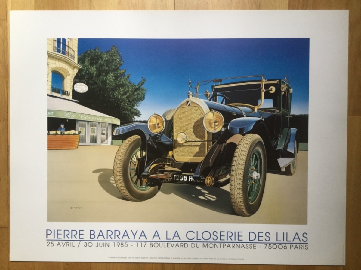 Classic Car Posters Talbot