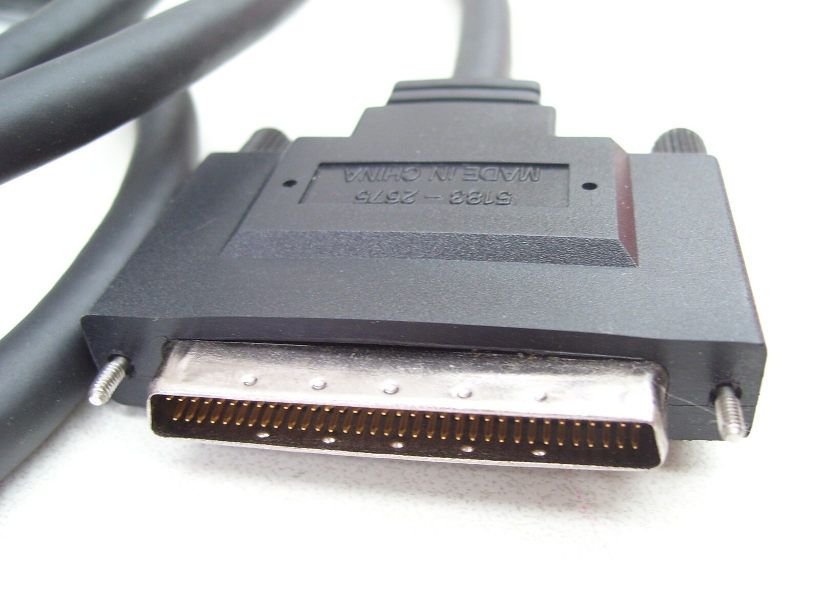HP 5183-2675 C2362B EXTERNAL HD68 TO VHDCI 68-PIN HD SCSI CABLE 2.5M ...