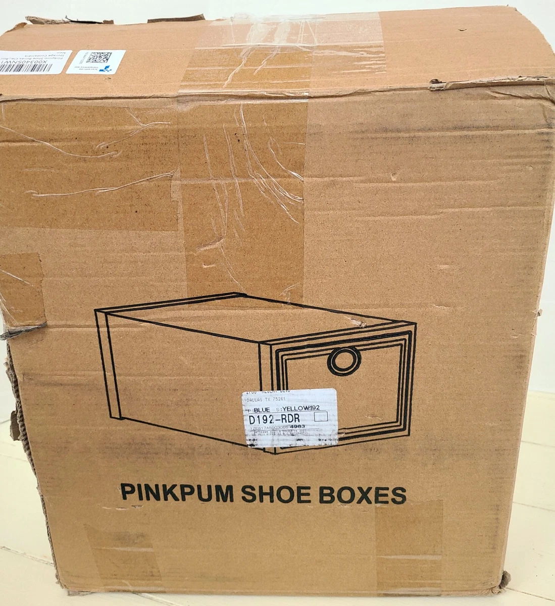 Open Shoe Box
