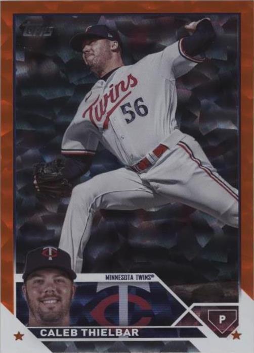 2023 Topps Update Series - Caleb Thielbar #US258 Orange Foil /299 for ...