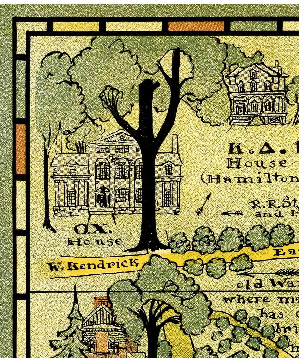 Colgate University Campus Map